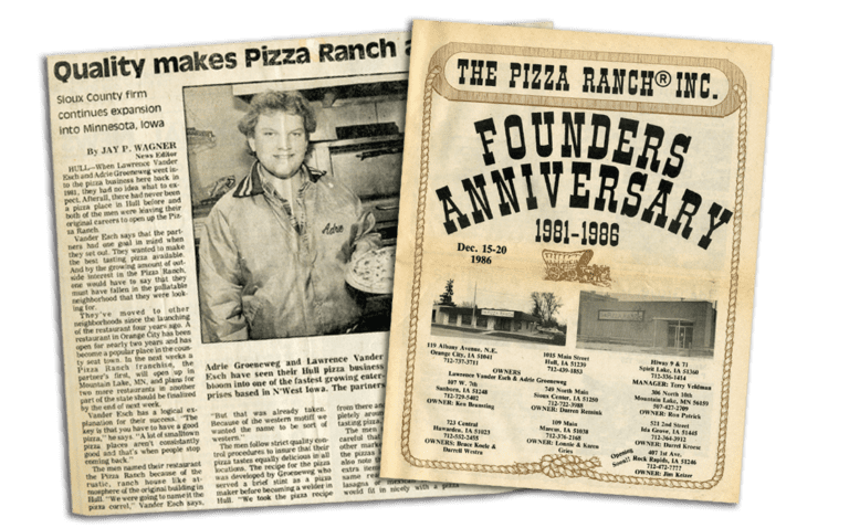 Pizza Ranch Story | About Us | Pizza Ranch Franchise